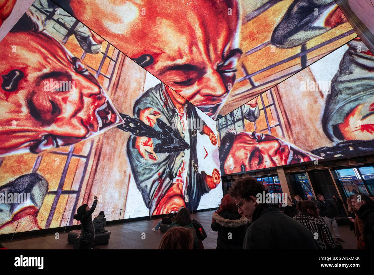 Outernet, The Now Building, Centre Point, London, UK. 4th March, 2024 ...