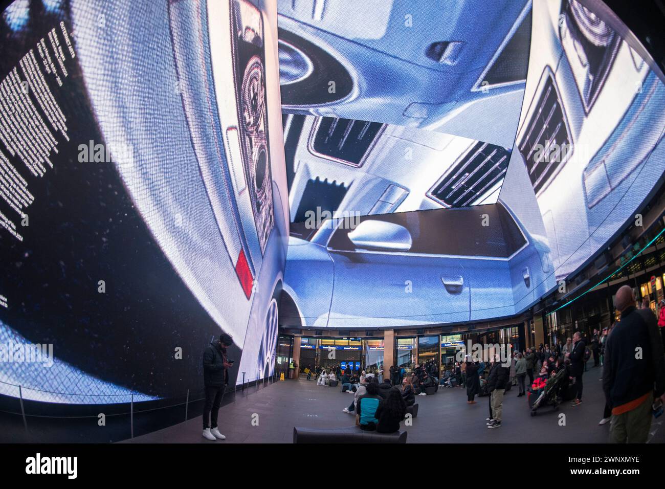 Outernet, The Now Building, Centre Point, London, UK. 4th March, 2024 ...