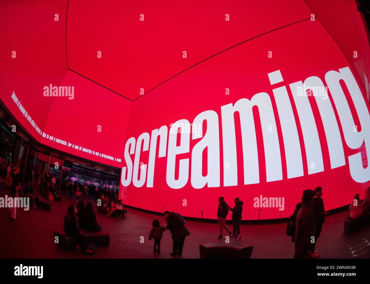 Outernet, The Now Building, Centre Point, London, UK. 4th March, 2024 ...