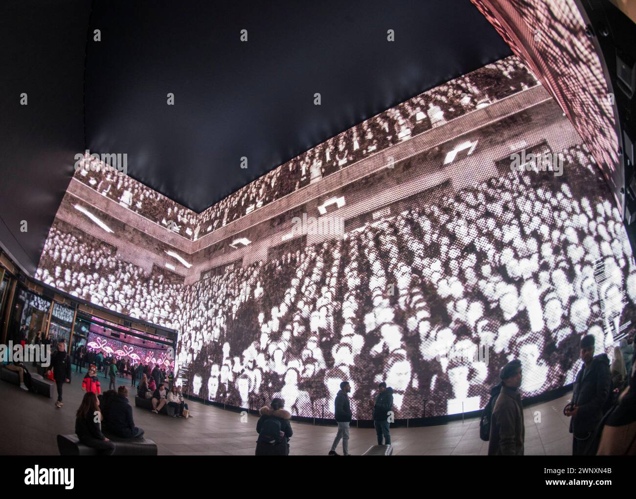 Outernet, The Now Building, Centre Point, London, UK. 4th March, 2024 ...