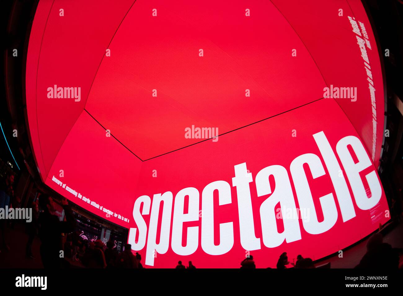 Outernet, The Now Building, Centre Point, London, UK. 4th March, 2024 ...