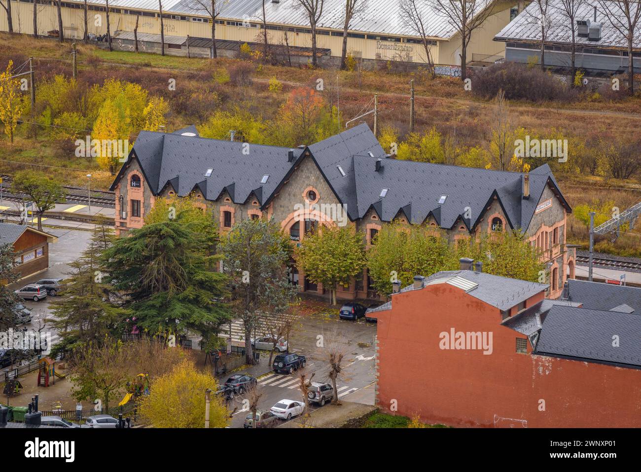 Puigcerdà train hi-res stock photography and images - Alamy