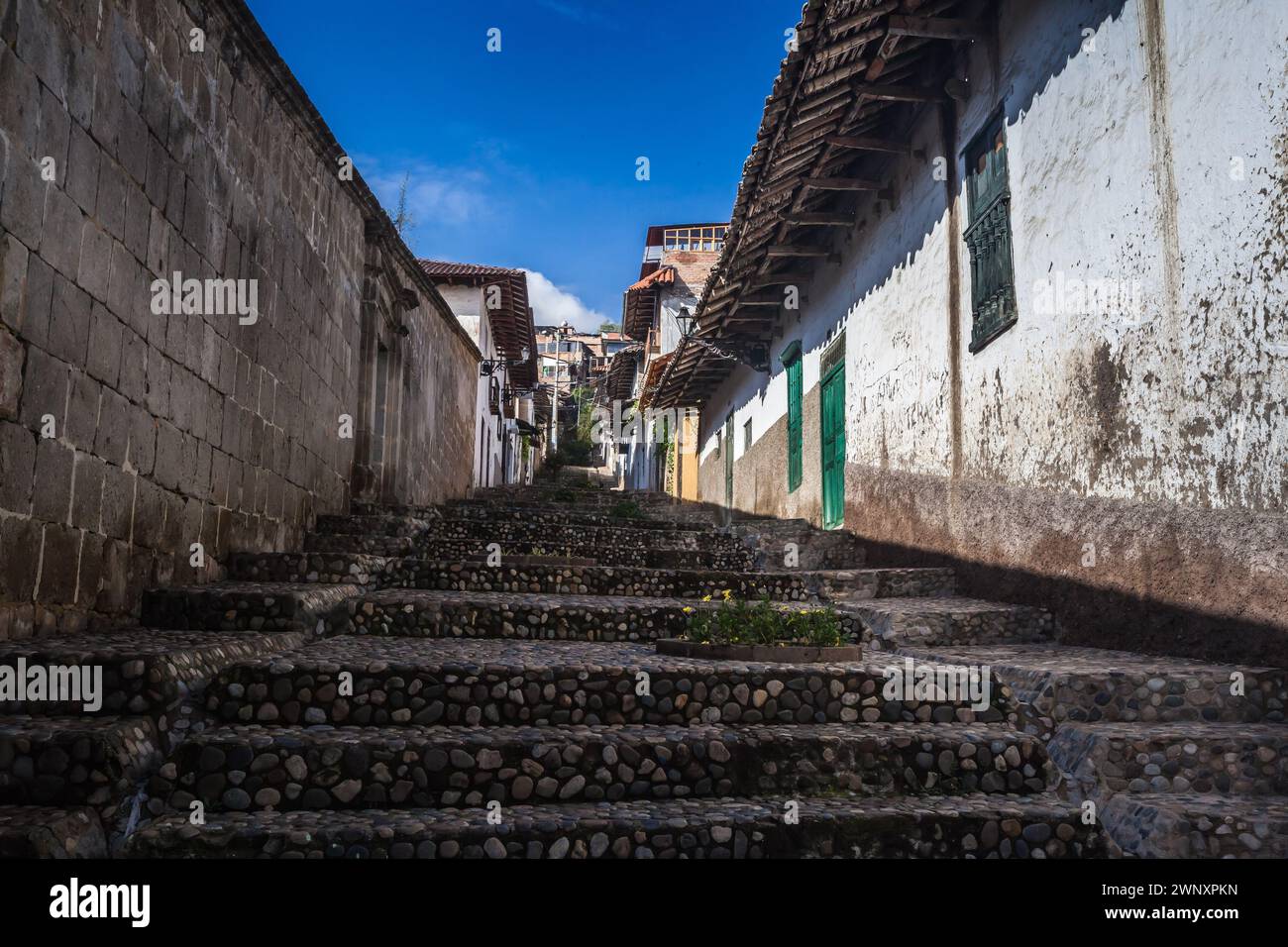 Peru staircase stairway stairs hi-res stock photography and images - Alamy