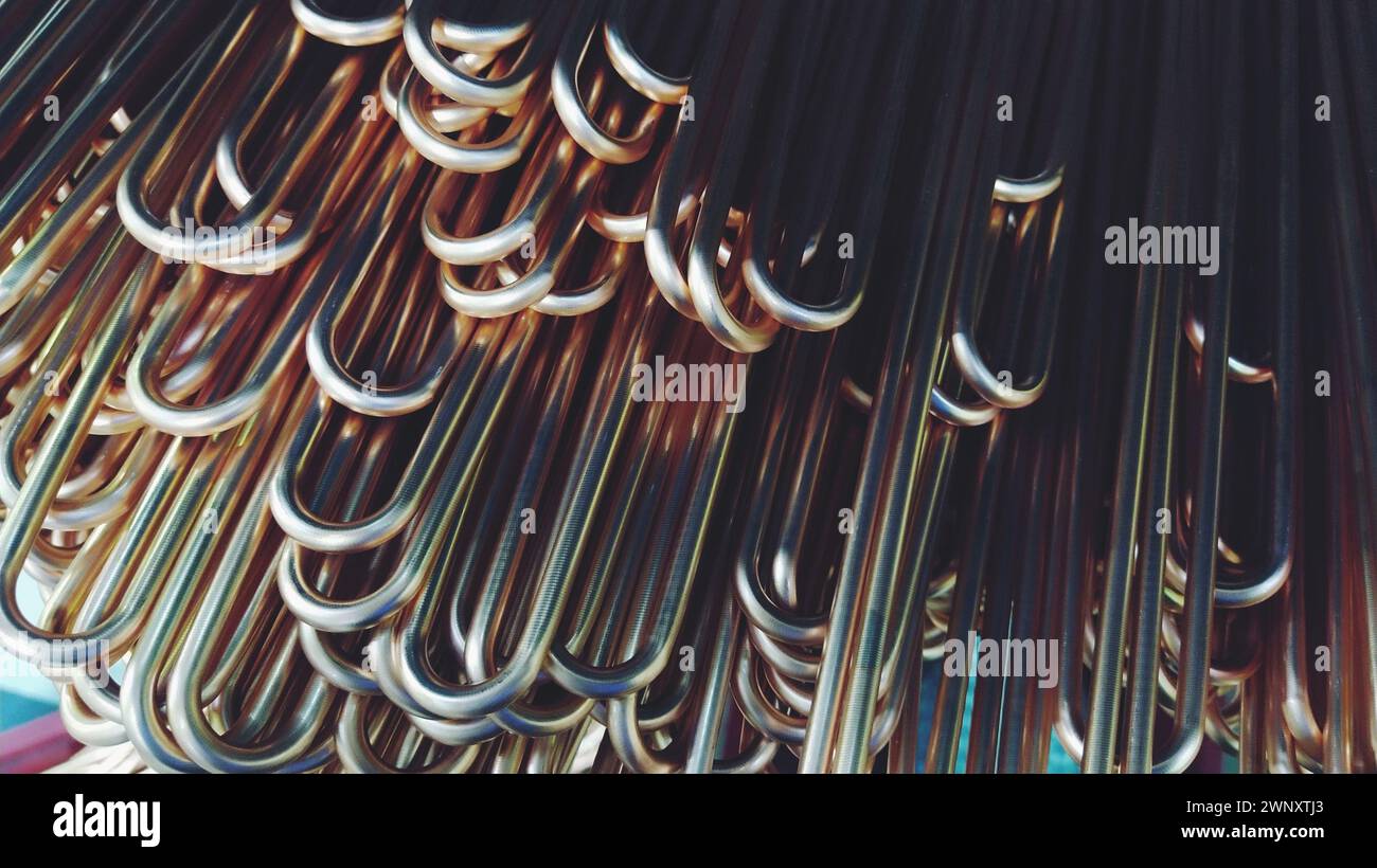 Copper tubes for heat exchangers. Copper heat exchangers are important ...