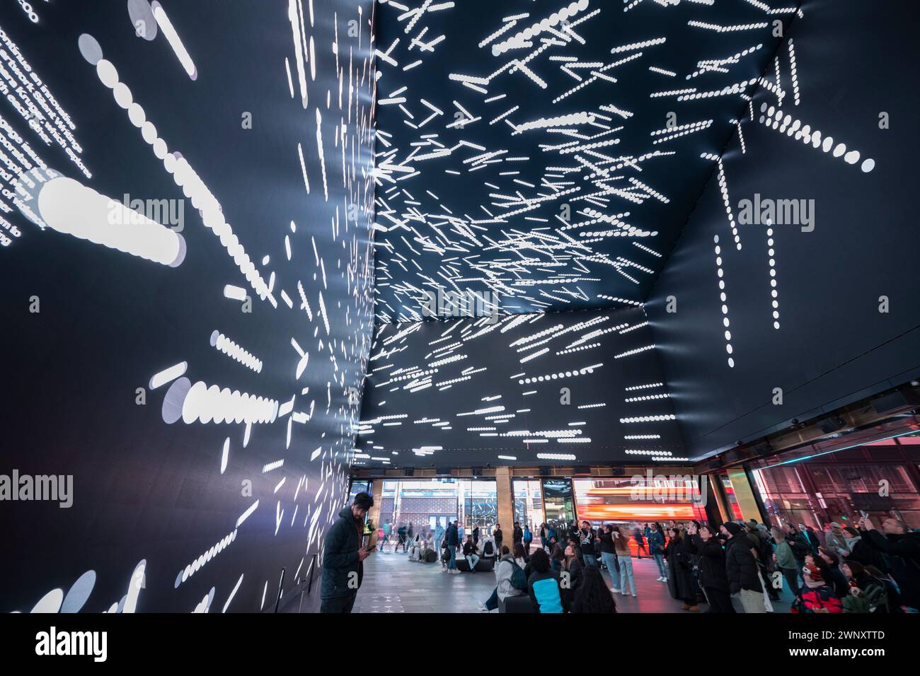 Outernet, The Now Building, Centre Point, London, UK. 4th March, 2024 ...