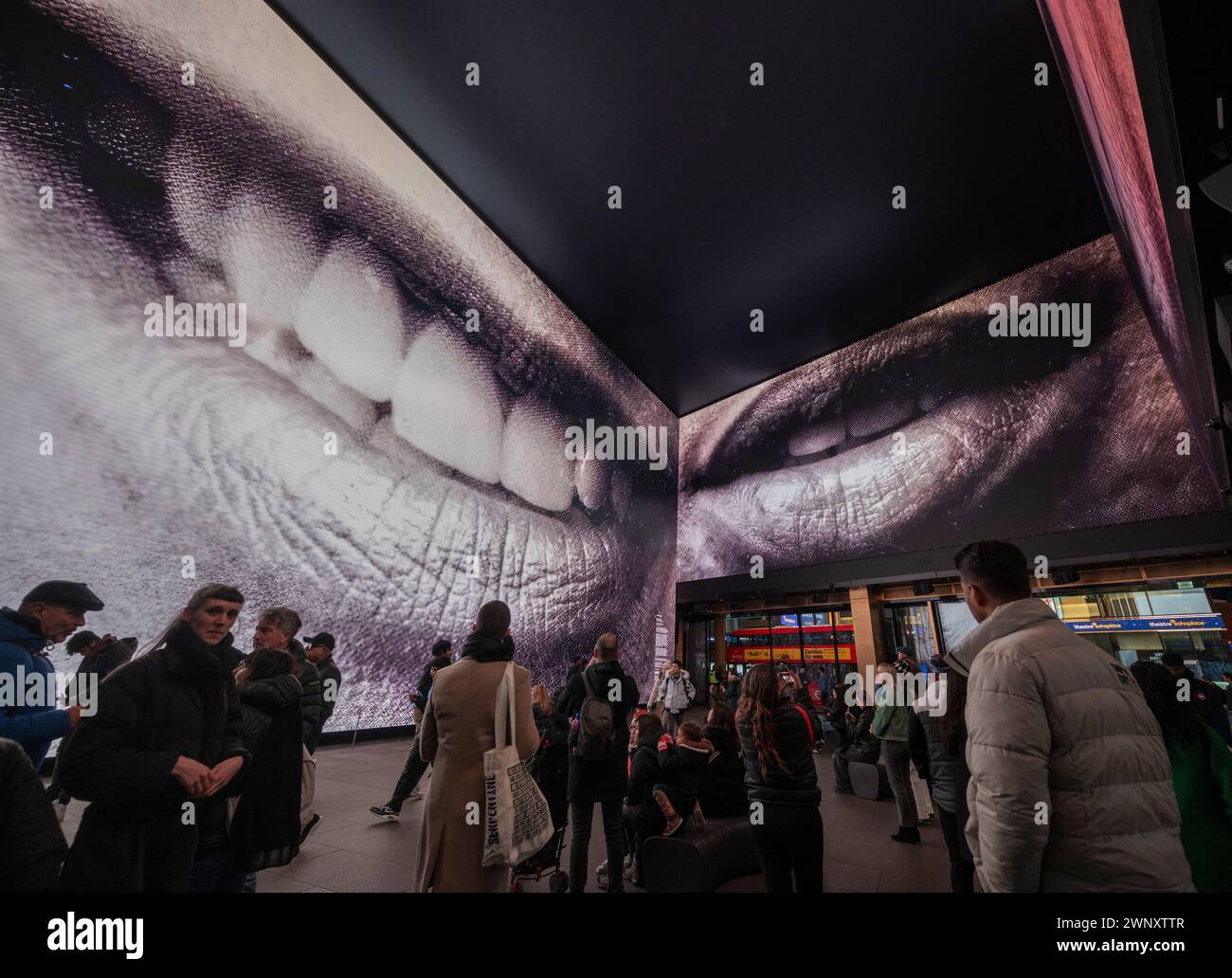 Outernet, The Now Building, Centre Point, London, UK. 4th March, 2024 ...