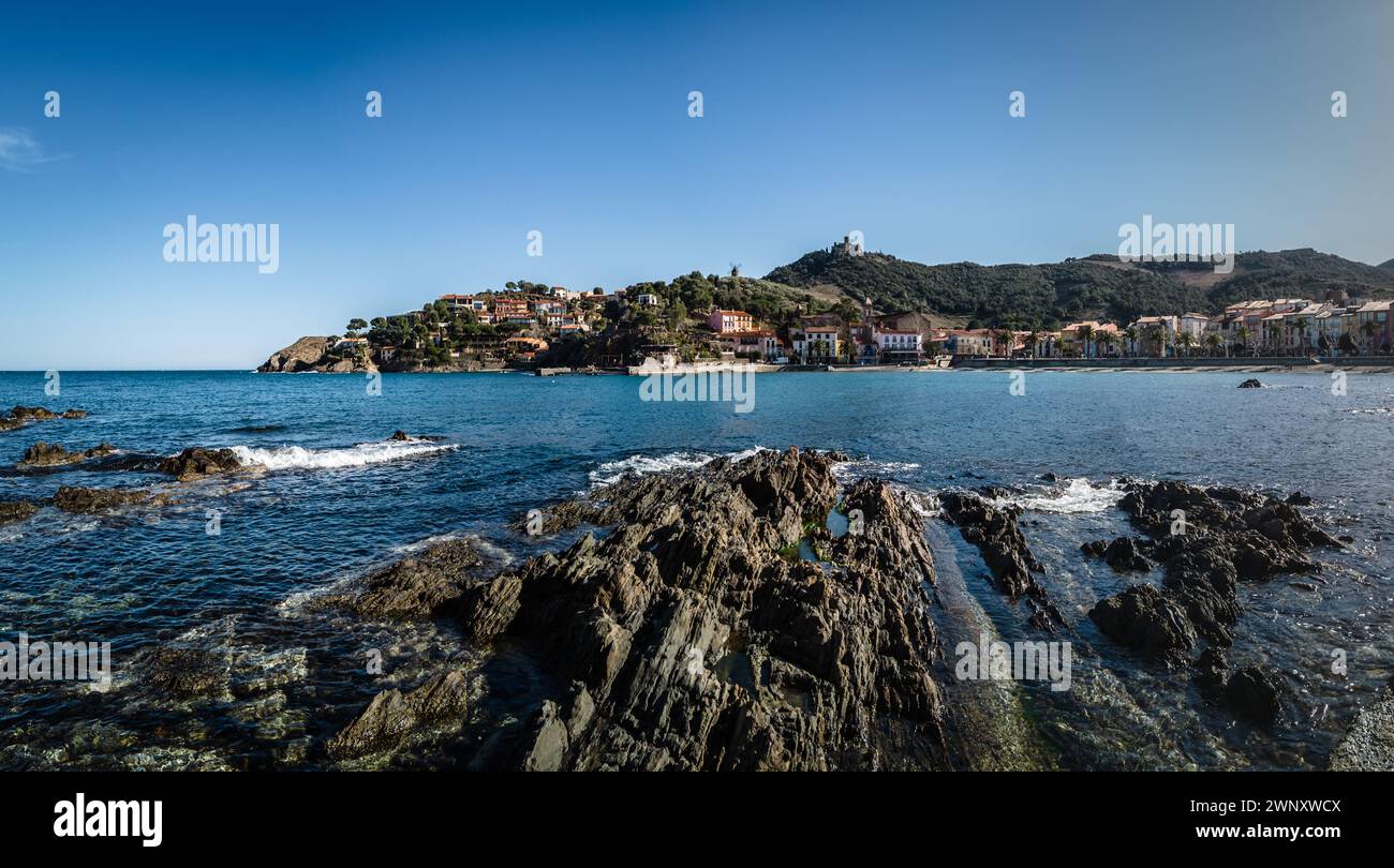 Vue de la plage de la ville hi-res stock photography and images - Alamy
