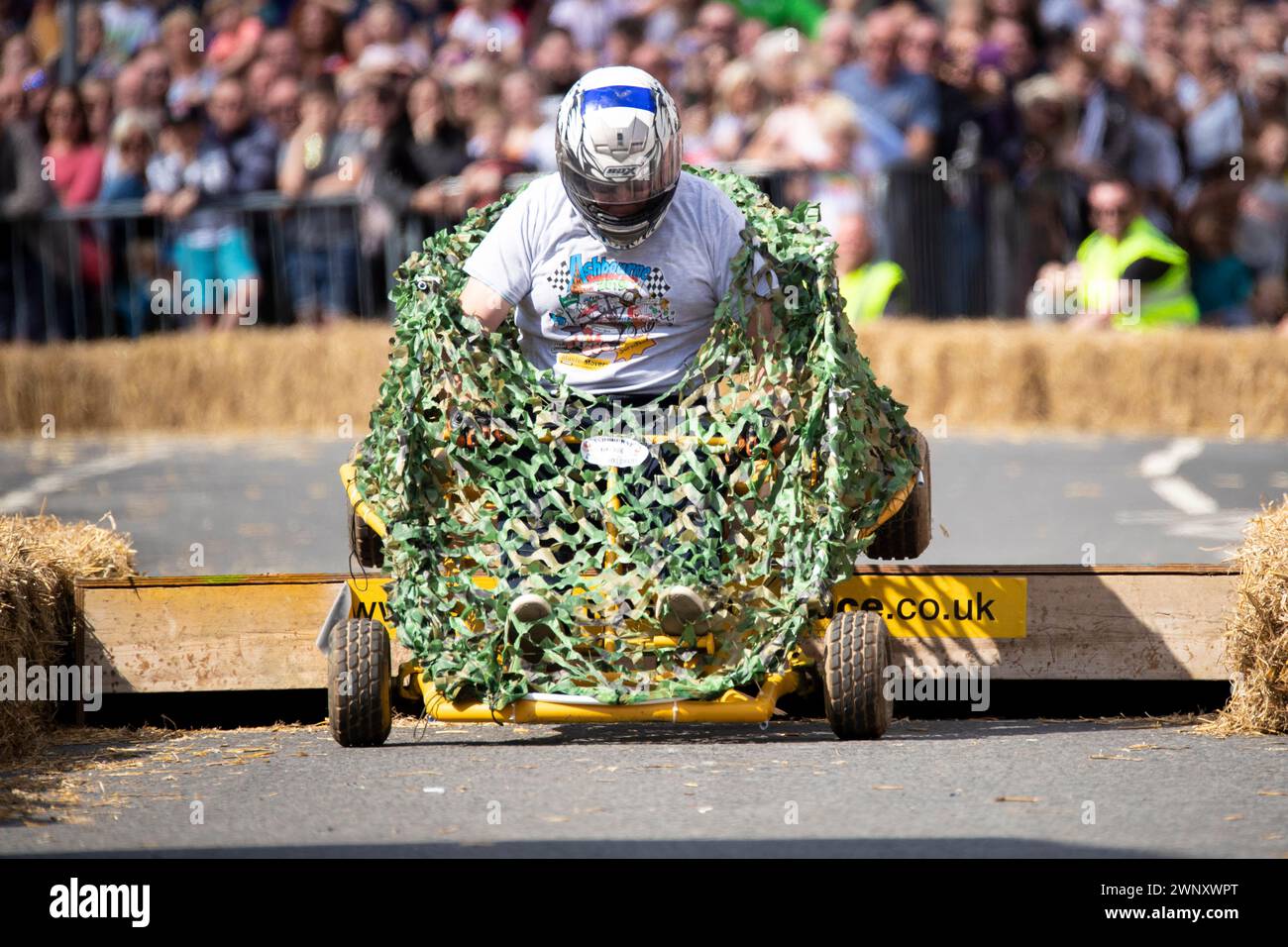 08/09/19 Ashbourne soap box race Stock Photo - Alamy