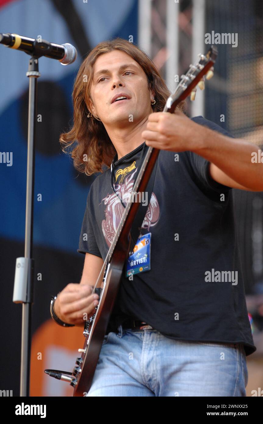 Gianluca grignani immagini 2007 hi-res stock photography and images - Alamy
