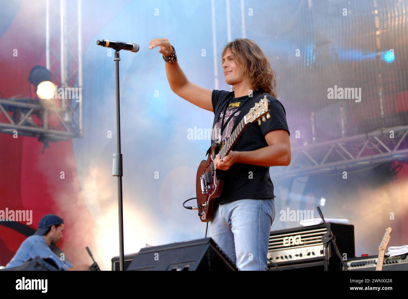 Gianluca grignani italian singer hi-res stock photography and images ...