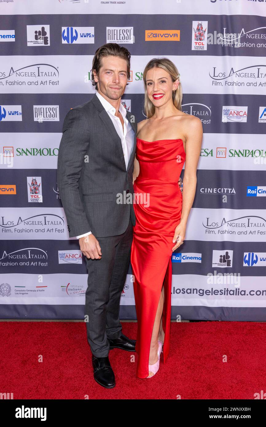 Los Angeles, USA. 03rd Mar, 2024. Actor Mike Markoff, Actress Katherine ...
