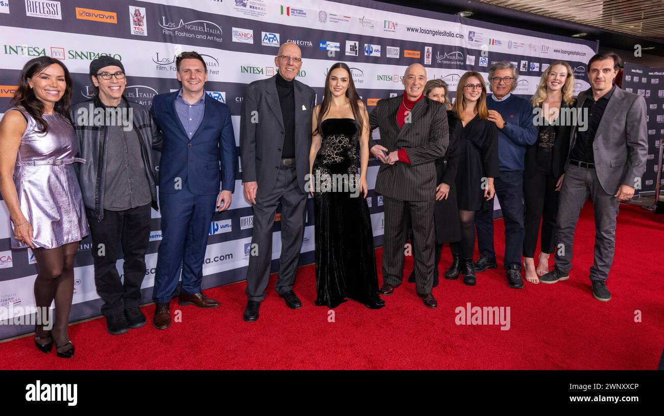 Los Angeles, USA. 03rd Mar, 2024. Cast of Sweetwater attends 2024 Los ...