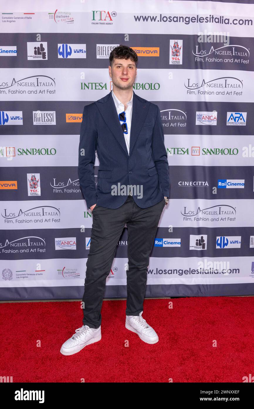 Los Angeles, USA. 03rd Mar, 2024. Cinematographer Mirko Colucci attends ...