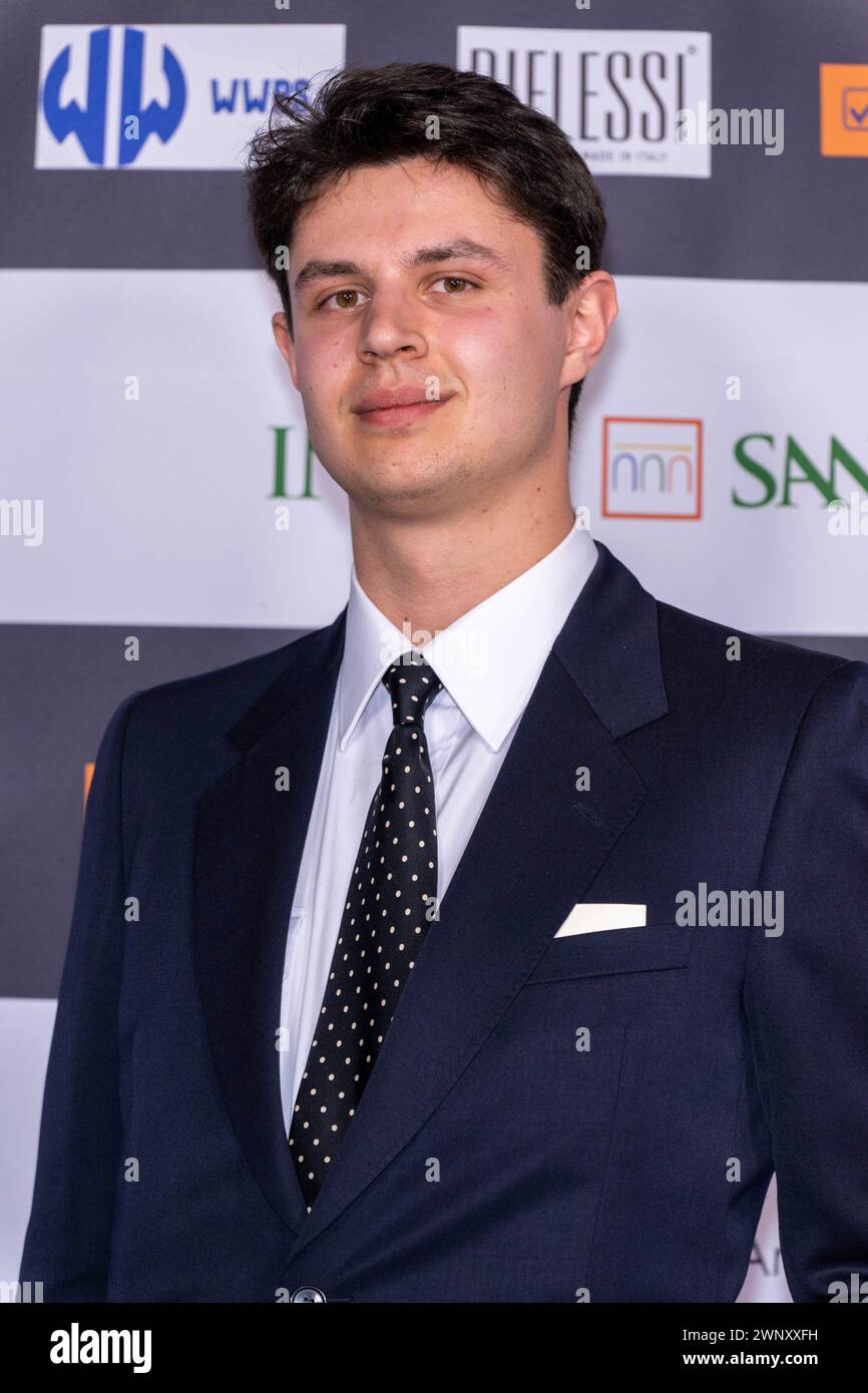 Los Angeles, USA. 03rd Mar, 2024. Set Designer Francesco Carmignan ...