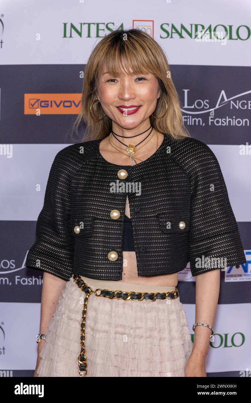 Los Angeles, USA. 03rd Mar, 2024. Producer Pat Wang Maugue attends 2024 ...