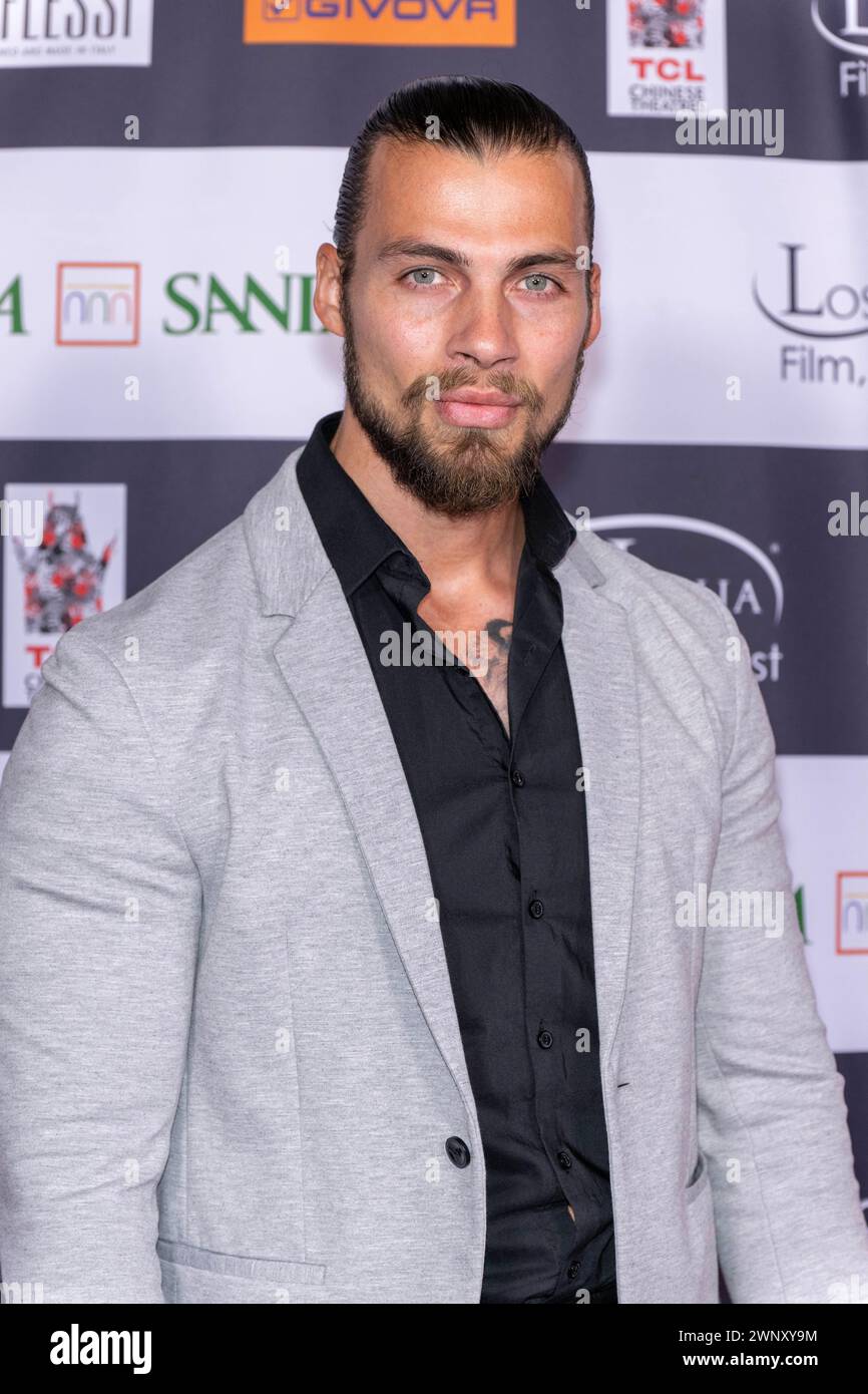 Los Angeles, USA. 03rd Mar, 2024. Actor Luca Tartaglia attends 2024 Los ...