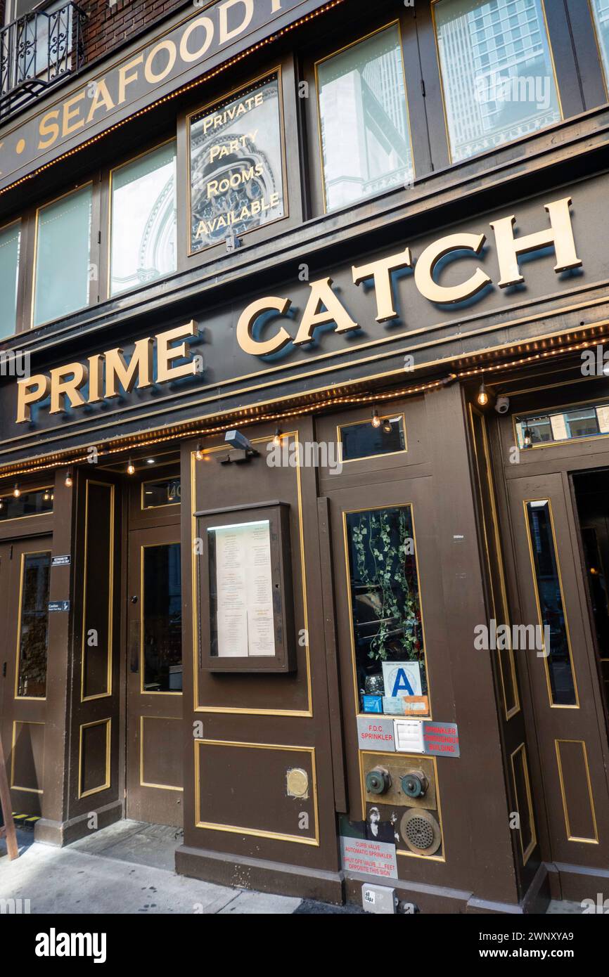 Catch restaurant nyc hi-res stock photography and images - Alamy