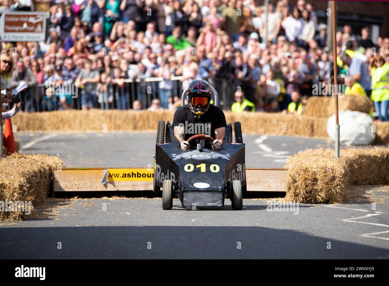 08/09/19 Ashbourne soap box race Stock Photo - Alamy