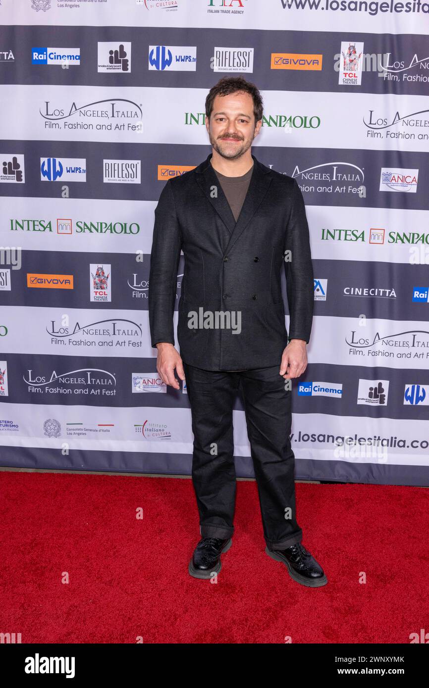 Los Angeles, USA. 03rd Mar, 2024. Director Brando De Sica attends 2024 ...