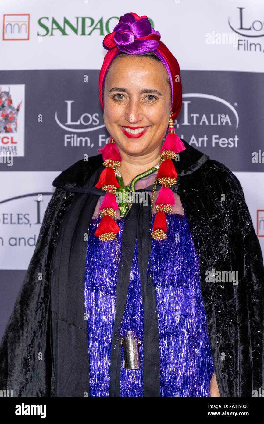 Los Angeles, USA. 03rd Mar, 2024. Designer Julia Clancey attends 2024 ...