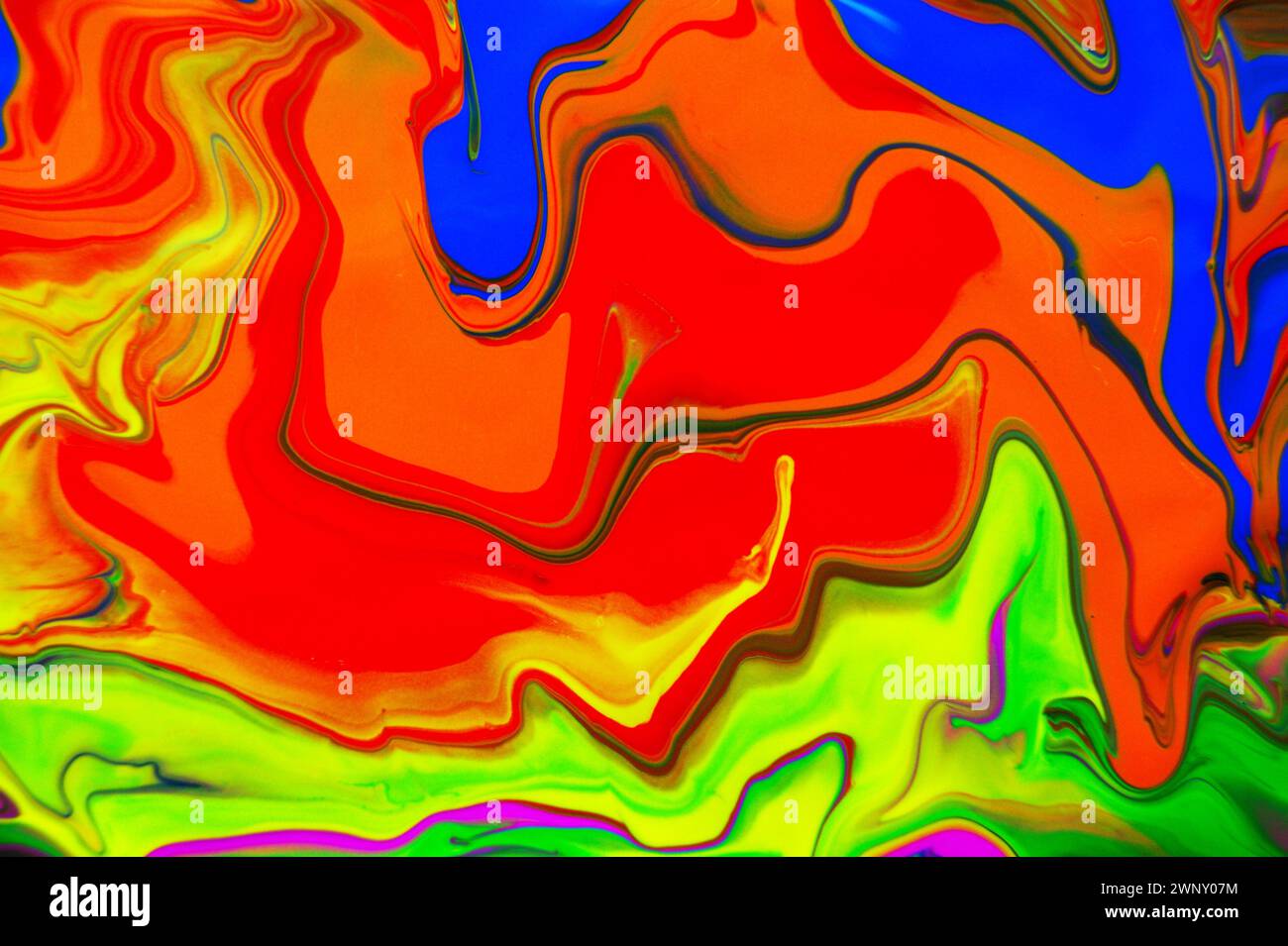 Mixed oil paints hi-res stock photography and images - Alamy