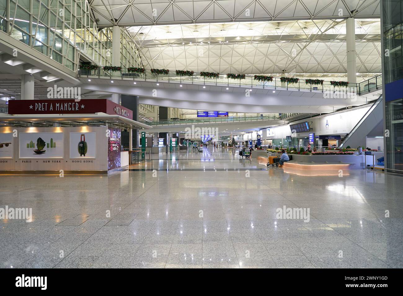 HONG KONG, CHINA - DECEMBER 04, 2023: Pret A Manger as seen inside Hong Kong International ...