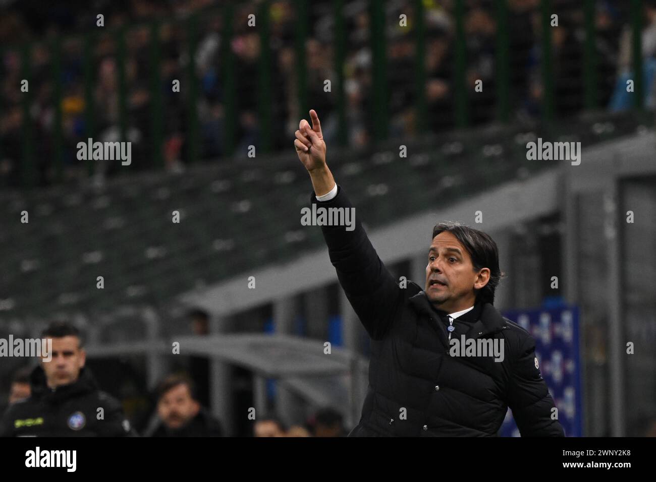 Head Coach Simone Inzaghi of Fc Inter during the Italian Serie A ...