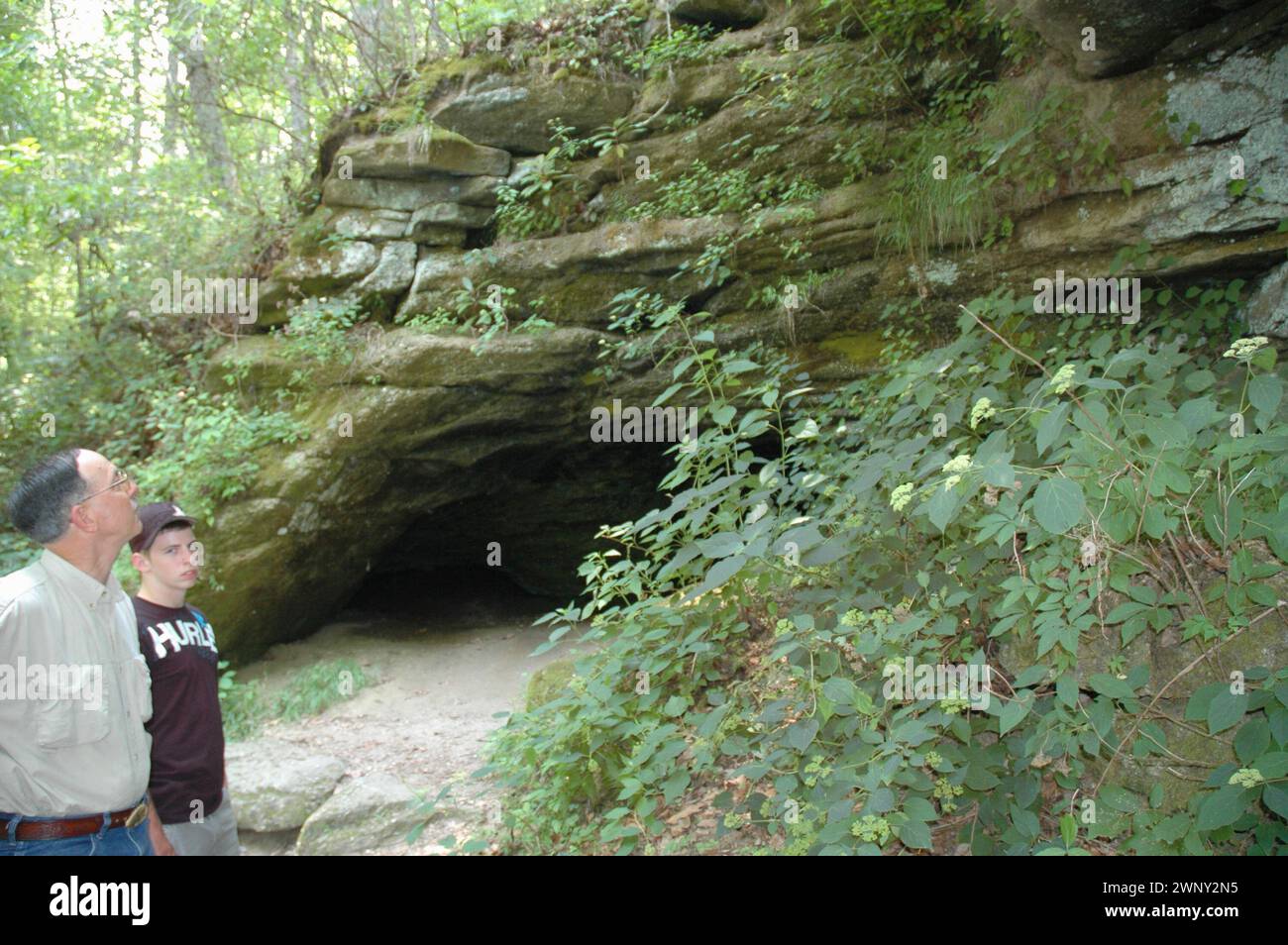 Daniel Boone Cave Park Lexington, NC Stock Photo - Alamy