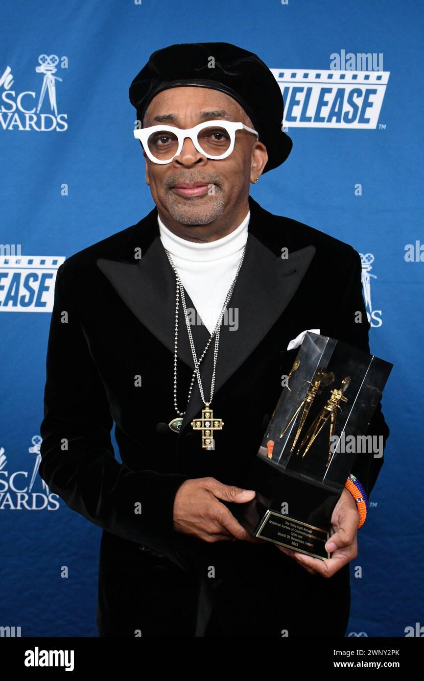 Beverly Hills, California, USA 3rd March 2024 Director Spike Lee ...