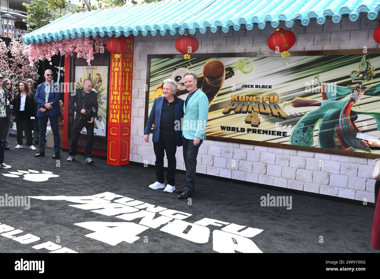 Los Angeles, California, USA 3rd March 2024 Actor Dustin Hoffman and ...