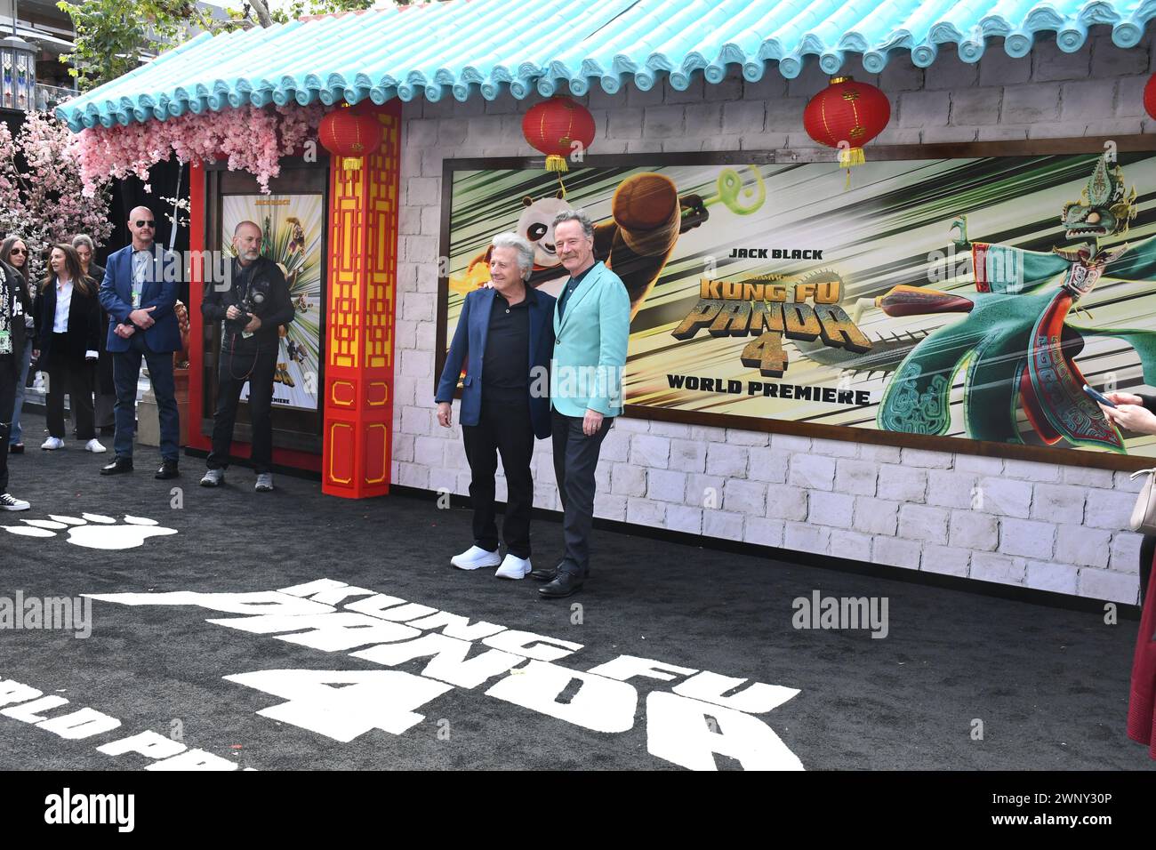 Los Angeles, California, USA 3rd March 2024 Actor Dustin Hoffman and ...