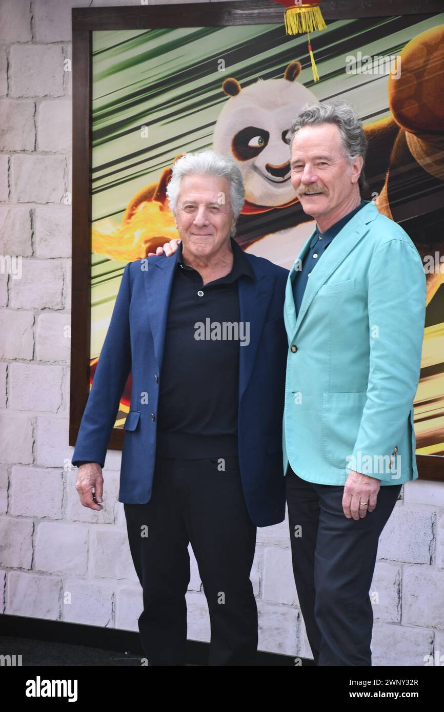 Los Angeles, California, USA 3rd March 2024 Actor Dustin Hoffman and ...