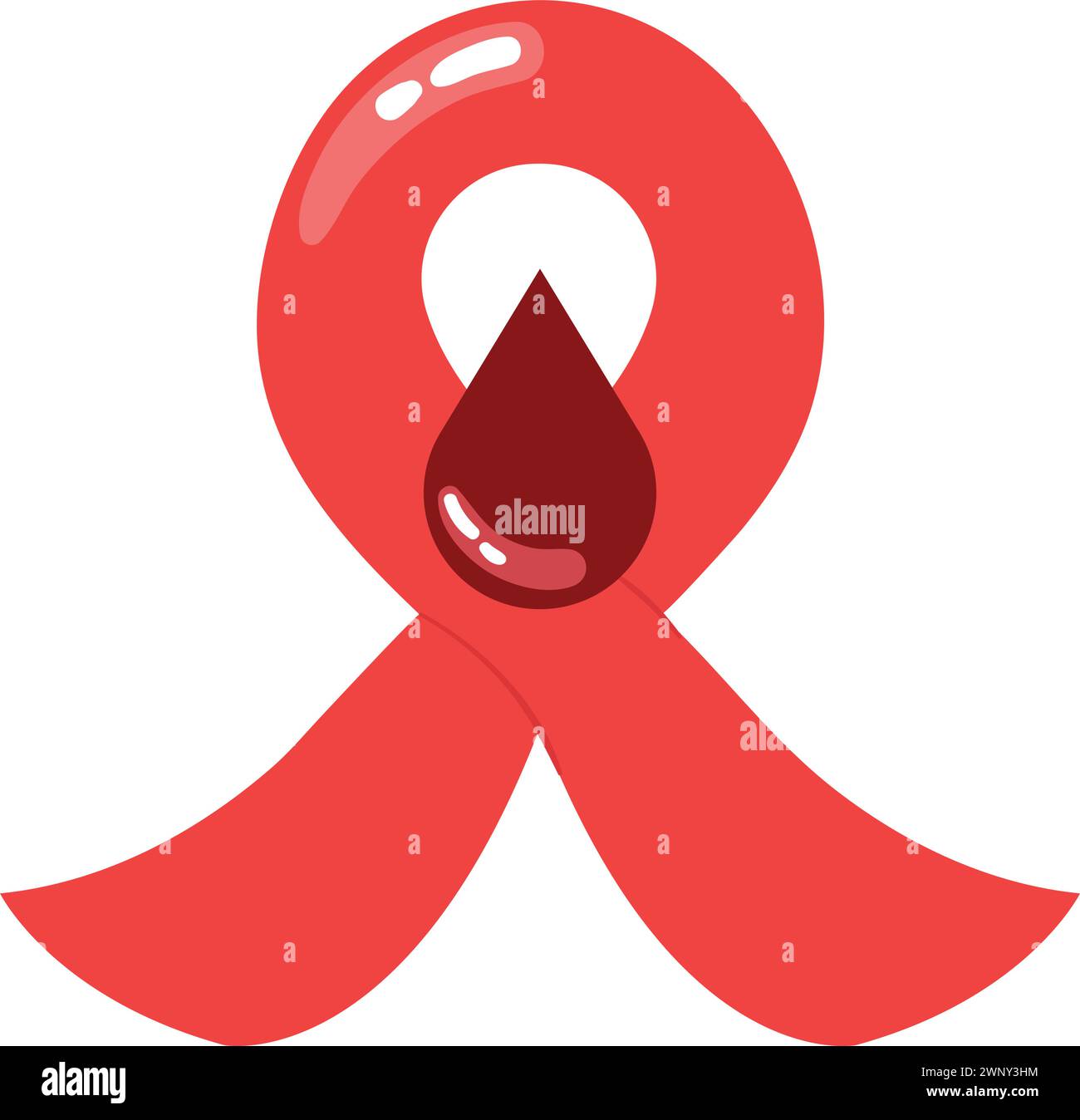 world hemophilia day ribbon Stock Vector Image & Art - Alamy