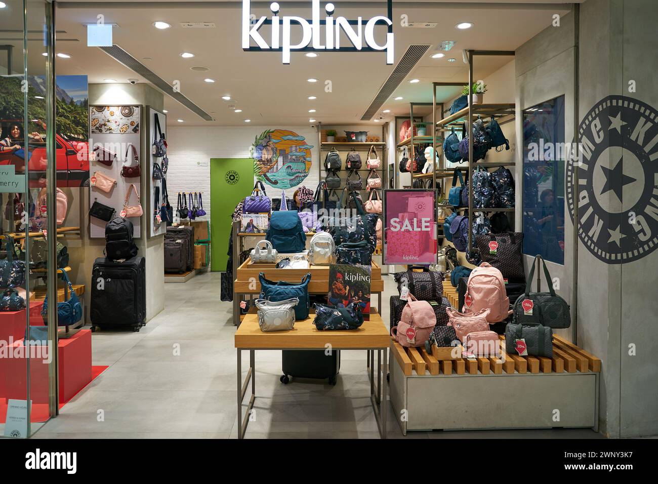 Kipling bag hi-res stock photography and images - Alamy