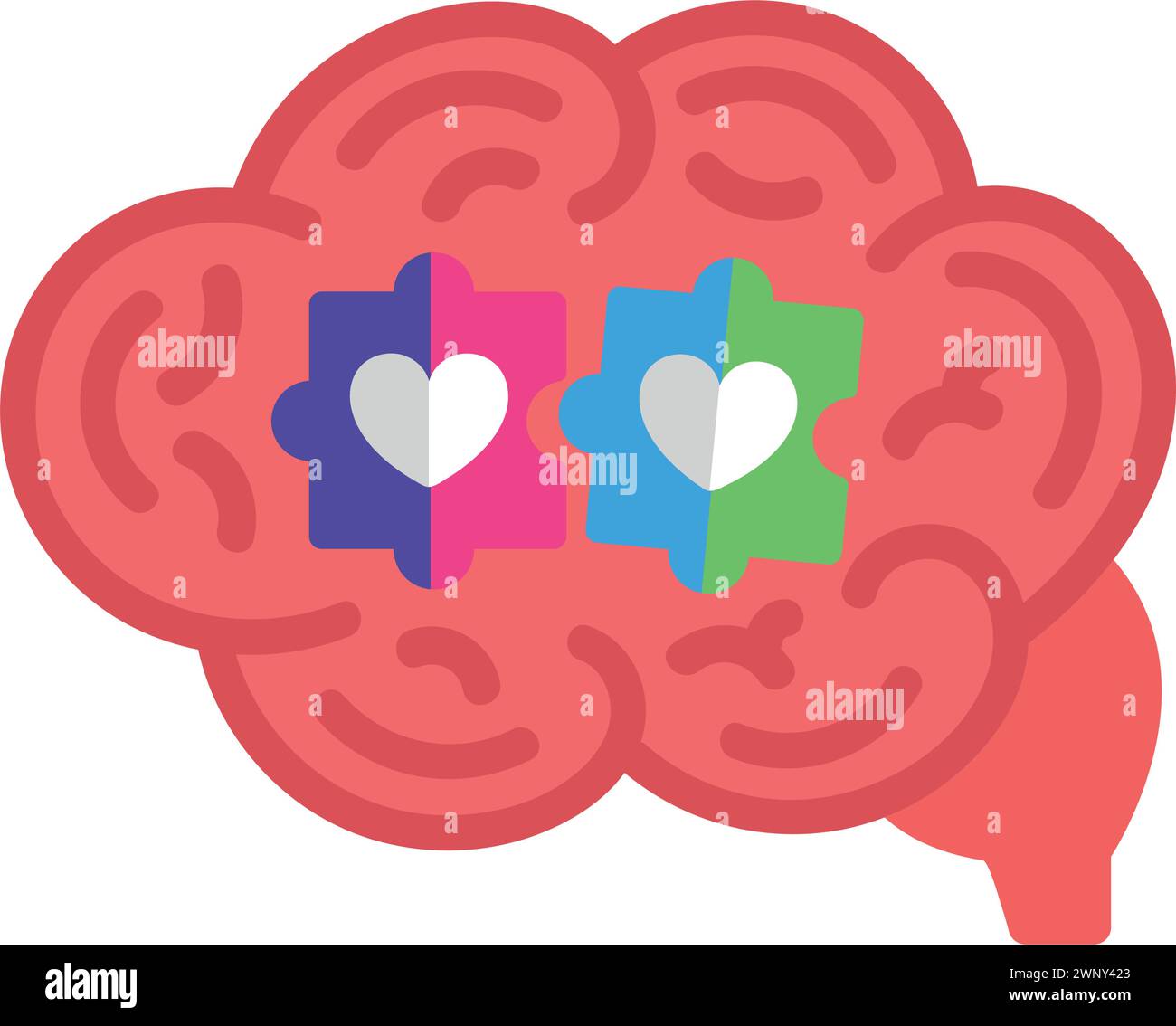 Autistic child autism spectrum Stock Vector Images - Alamy