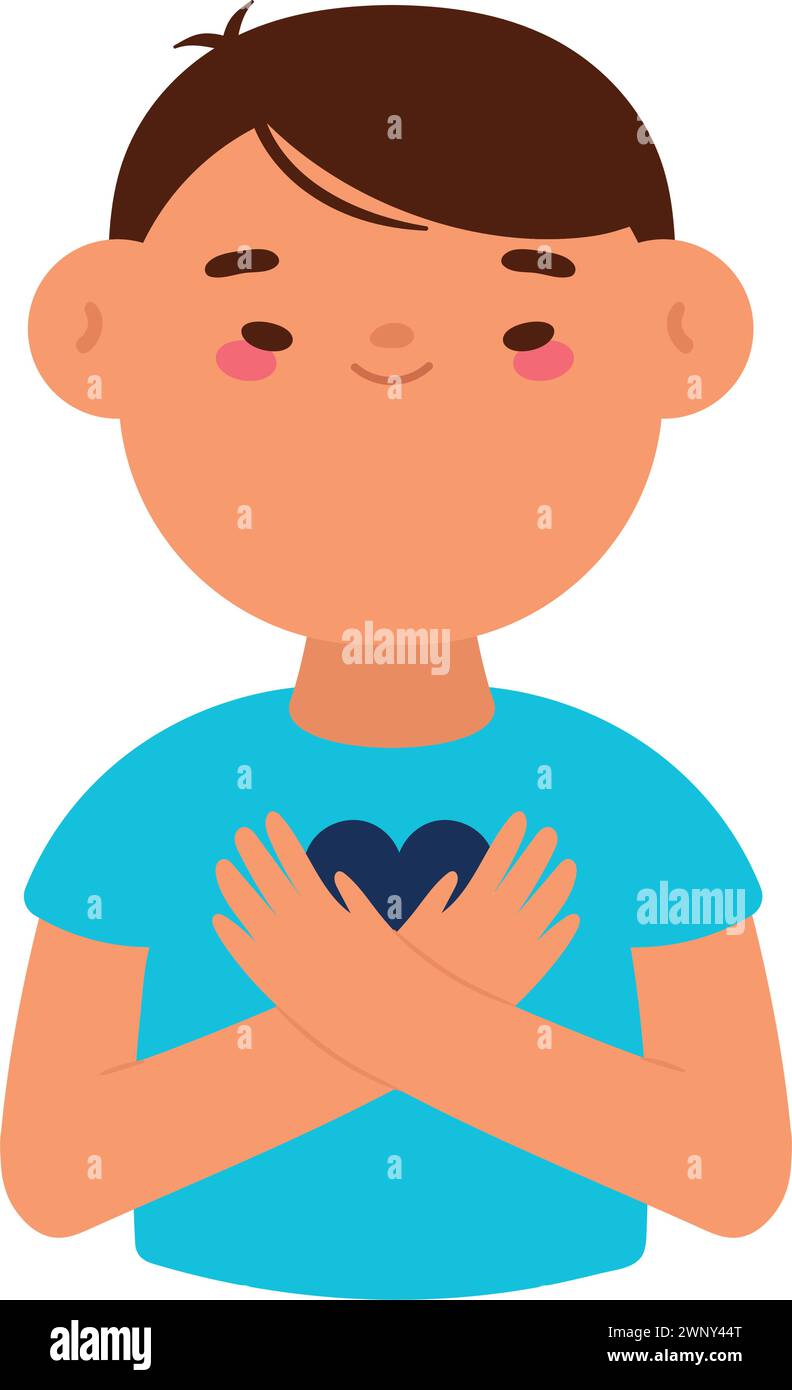 down syndrome day boy Stock Vector Image & Art - Alamy