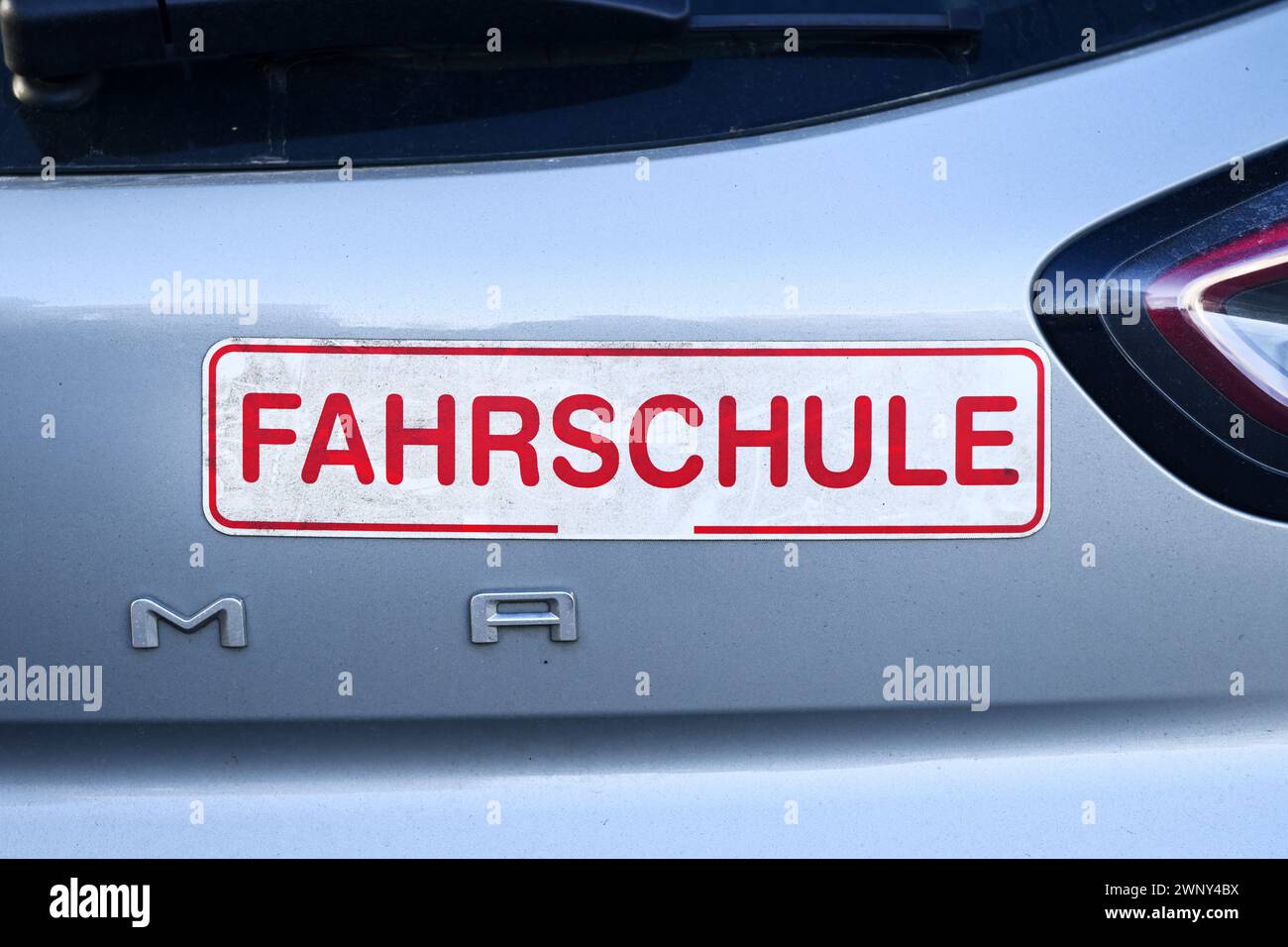 Learner sign car hi-res stock photography and images - Alamy