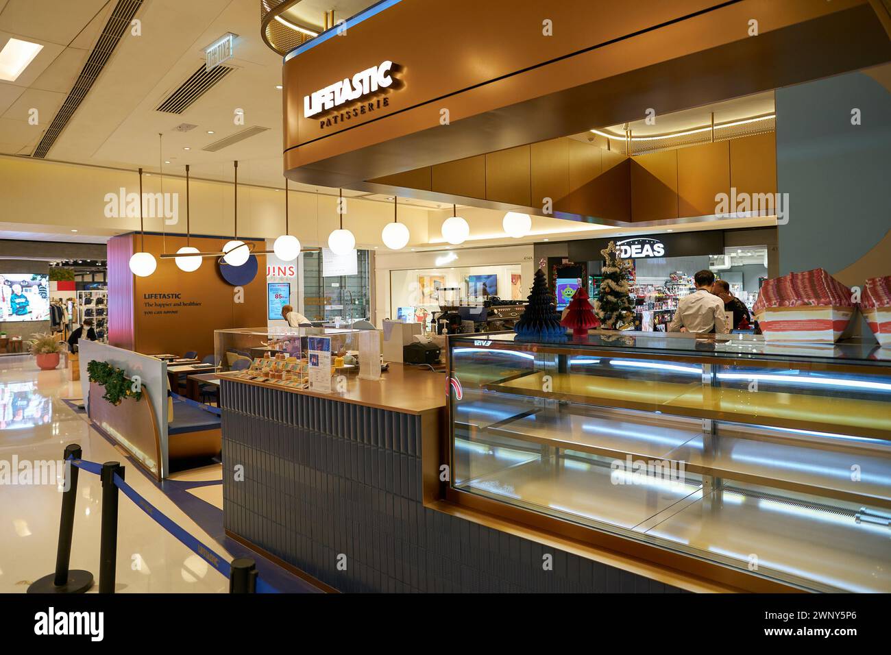 HONG KONG, CHINA - DECEMBER 04, 2023: LIFETASTIC Patisserie inside New Town Plaza shopping mall ...