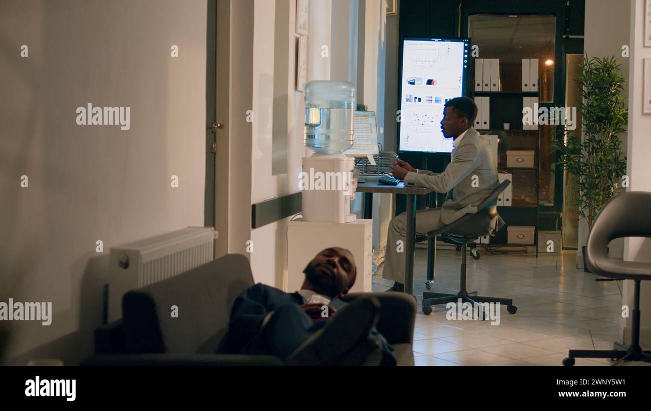 Nap couch paperwork hi-res stock photography and images - Alamy