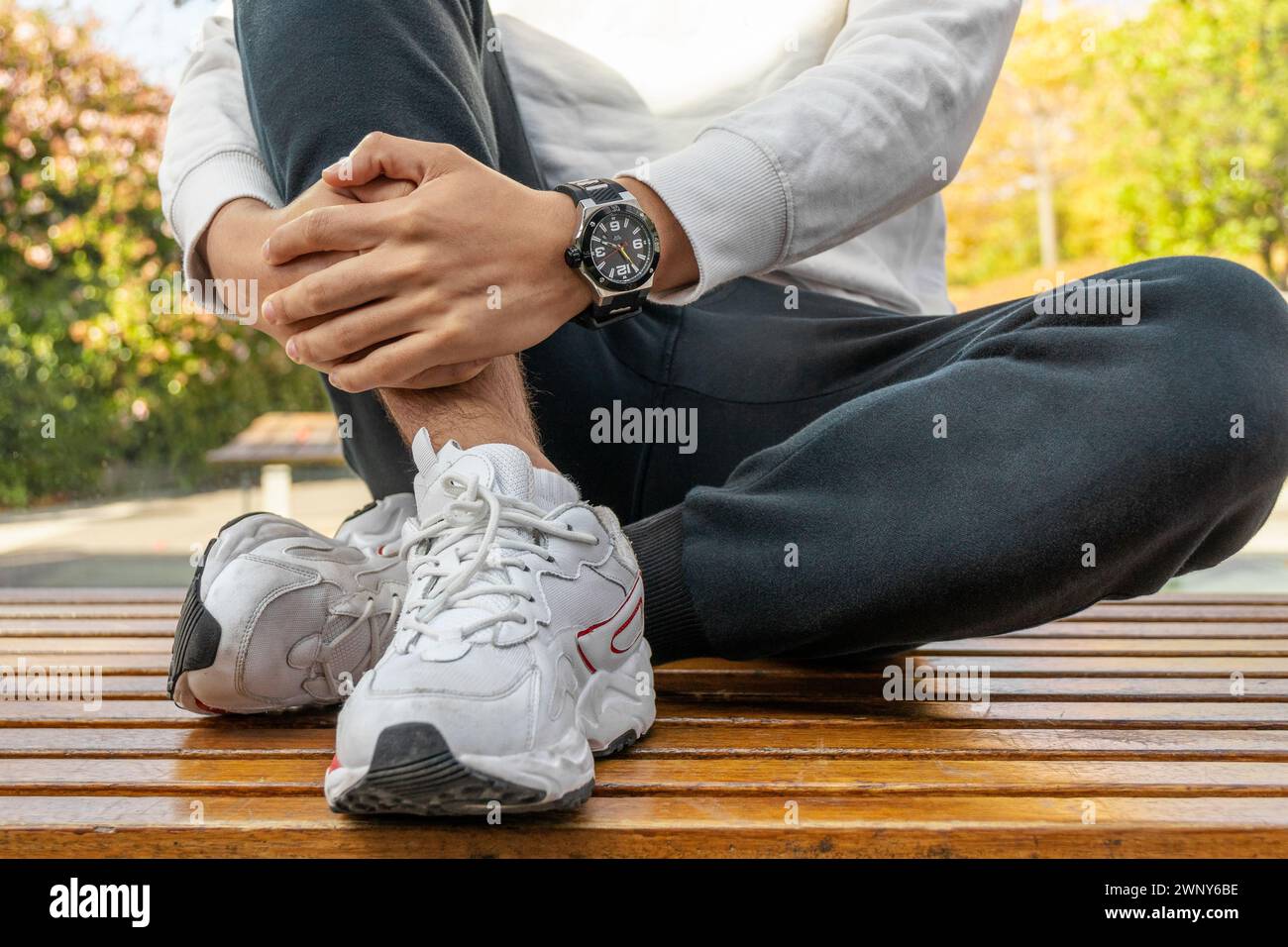 Mens style watch hi-res stock photography and images - Alamy