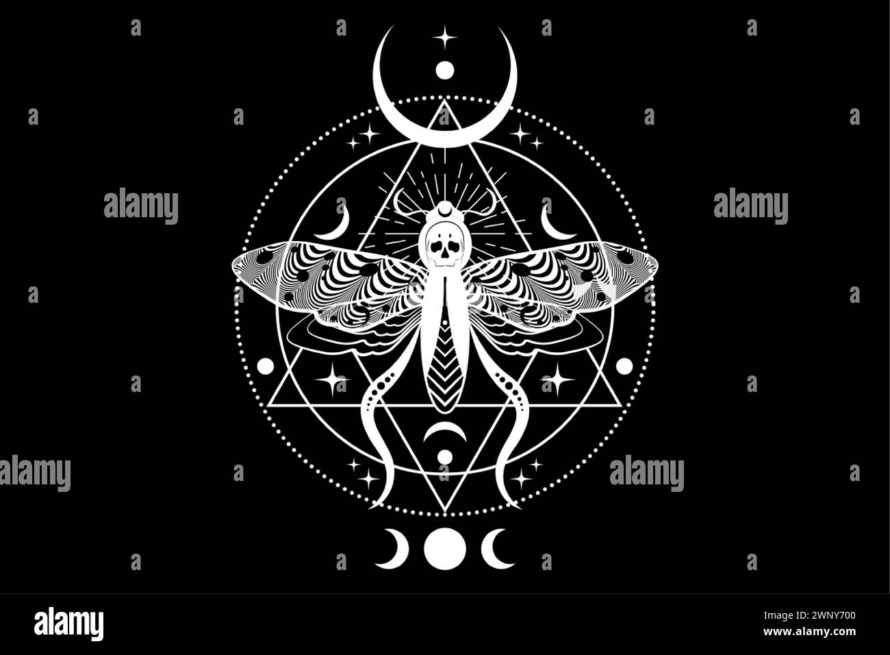 Devil goddess Stock Vector Images - Alamy