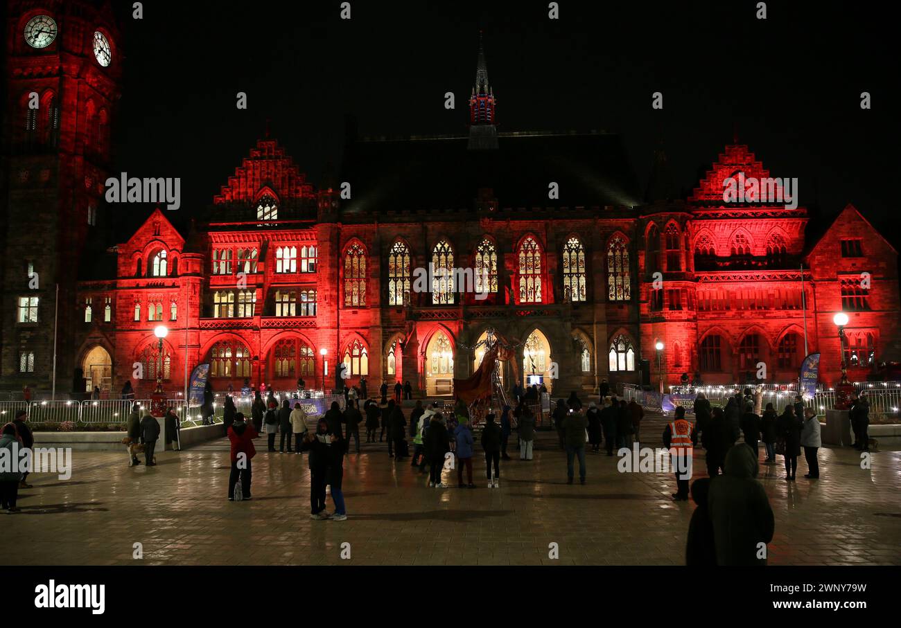 Rochdale, UK. 4th March, 2024. Rochdale Festival Of Ideas opens with a ...
