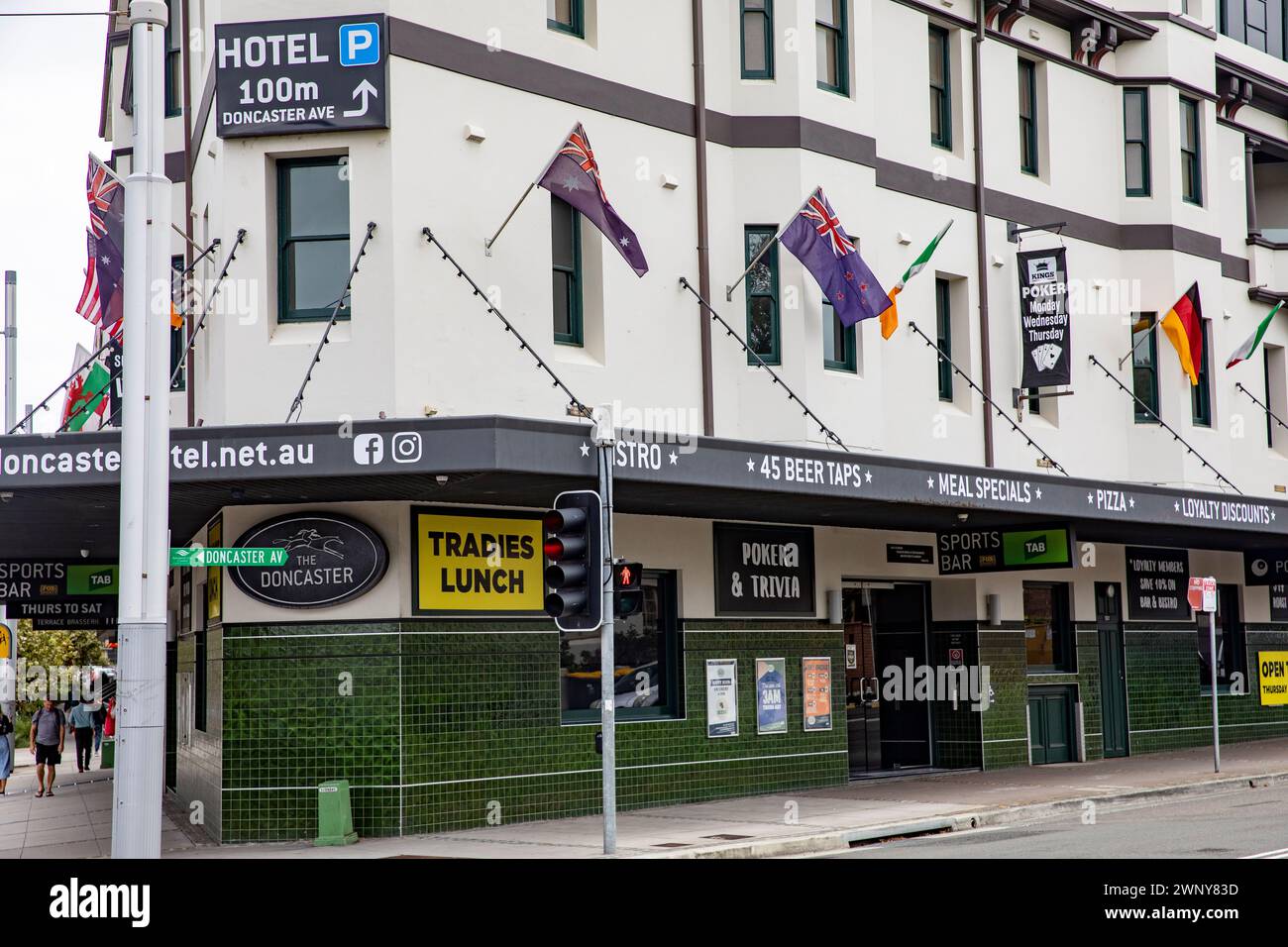 The Doncaster hotel public bar and ale house, Sydney,NSW,Australia ...