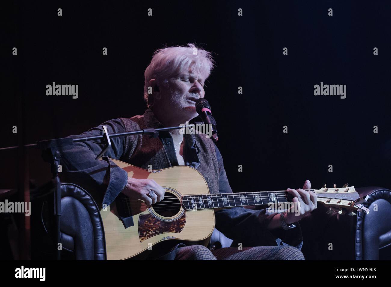 Rome, Italy. 03rd Mar, 2024. Rosalino Cellamare known as Ron performing ...