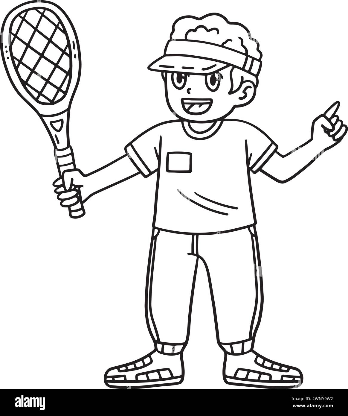 Tennis coach silhouette hi-res stock photography and images - Alamy