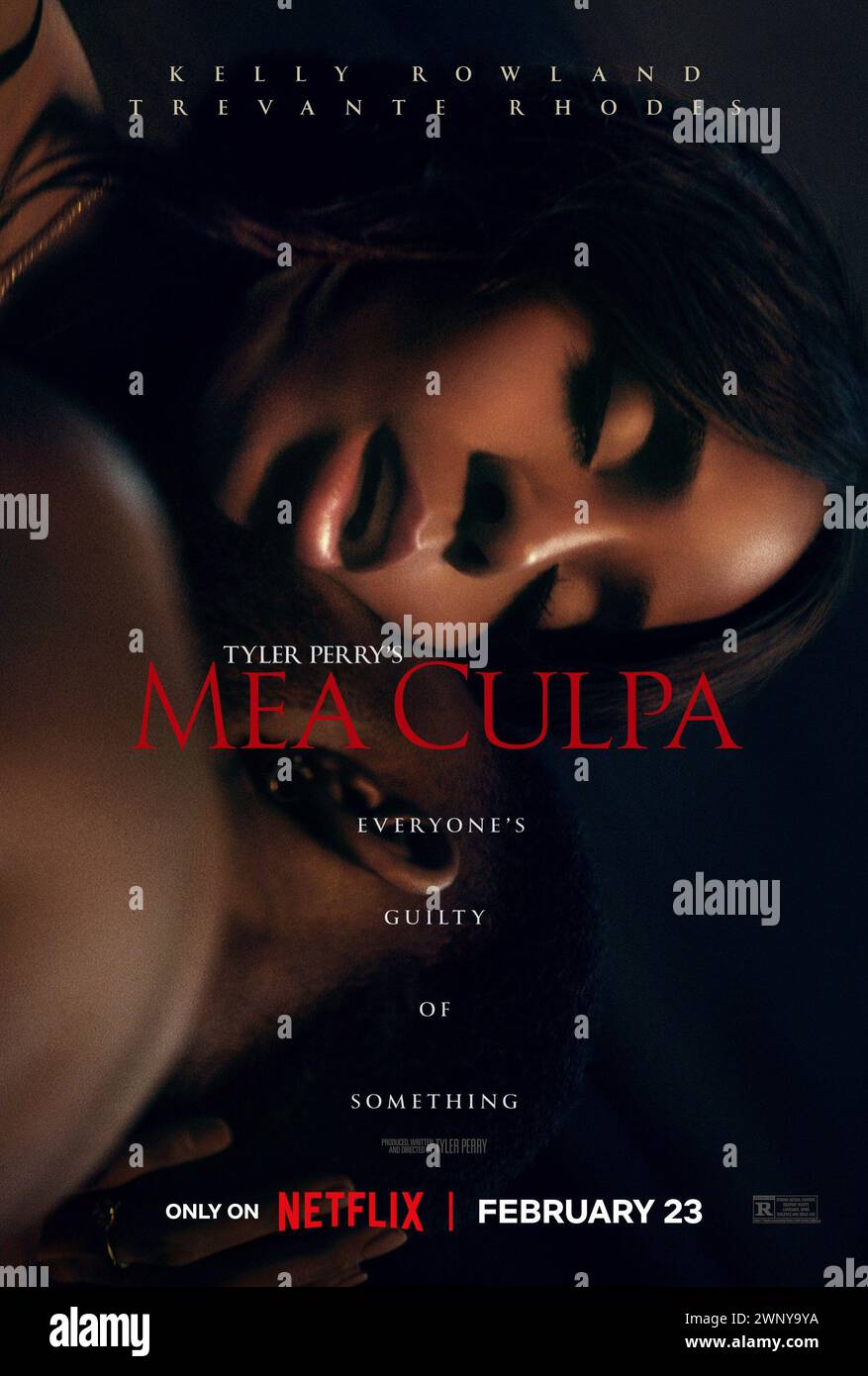 MEA CULPA, US poster, from top: Kelly Rowland, Trevante Rhodes, 2024 ...