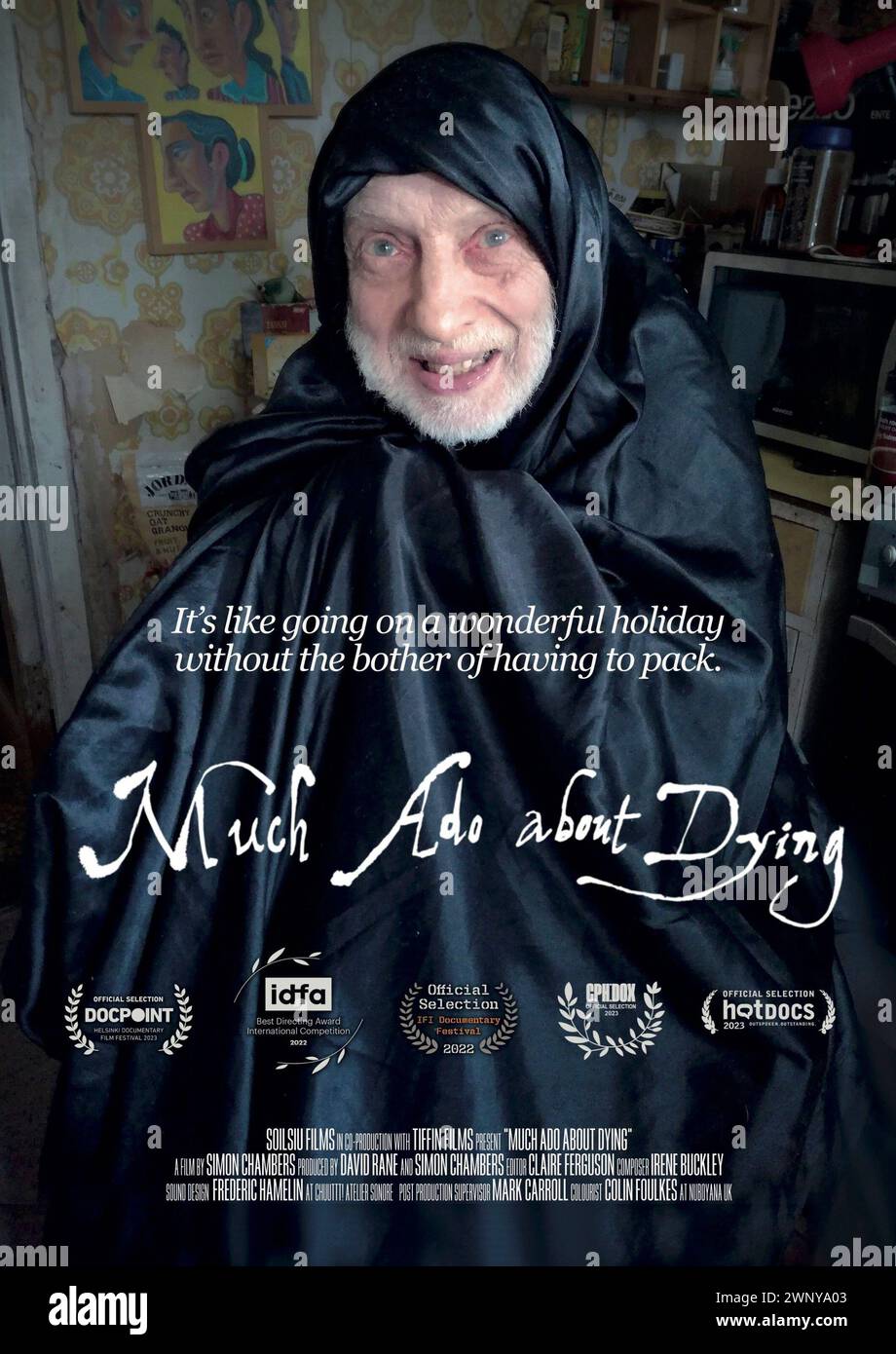 MUCH ADO ABOUT DYING, US poster, David, 2022. © First Run Features ...