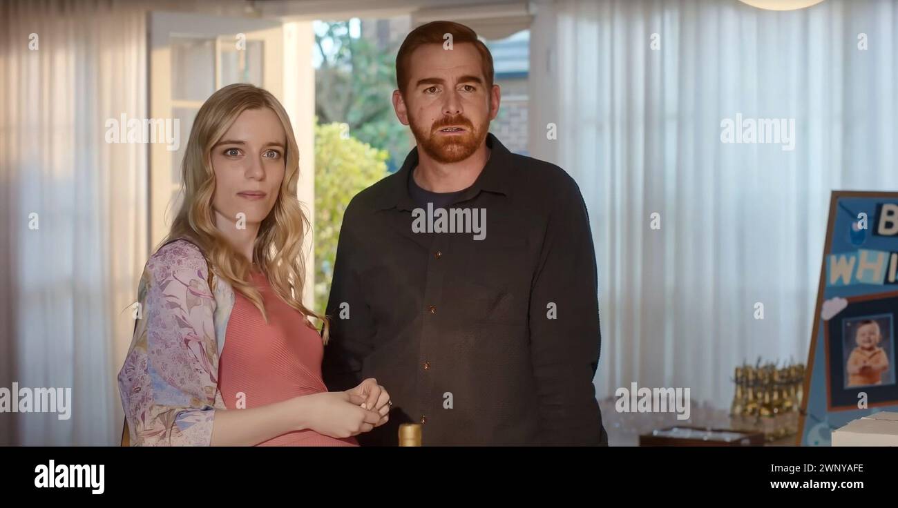 RICKY STANICKY, from left: Anja Savcic, Andrew Santino, 2024. © Amazon ...
