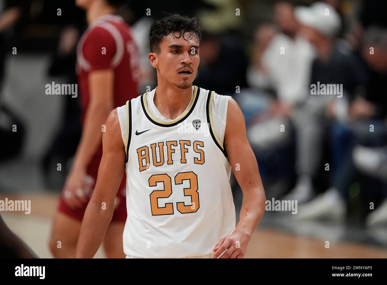 Colorado forward Tristan da Silva (23) in the first half of an NCAA ...