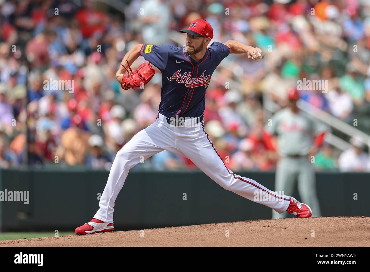 North Port FL USA; Atlanta Braves starting pitcher Chris Sale (51 ...